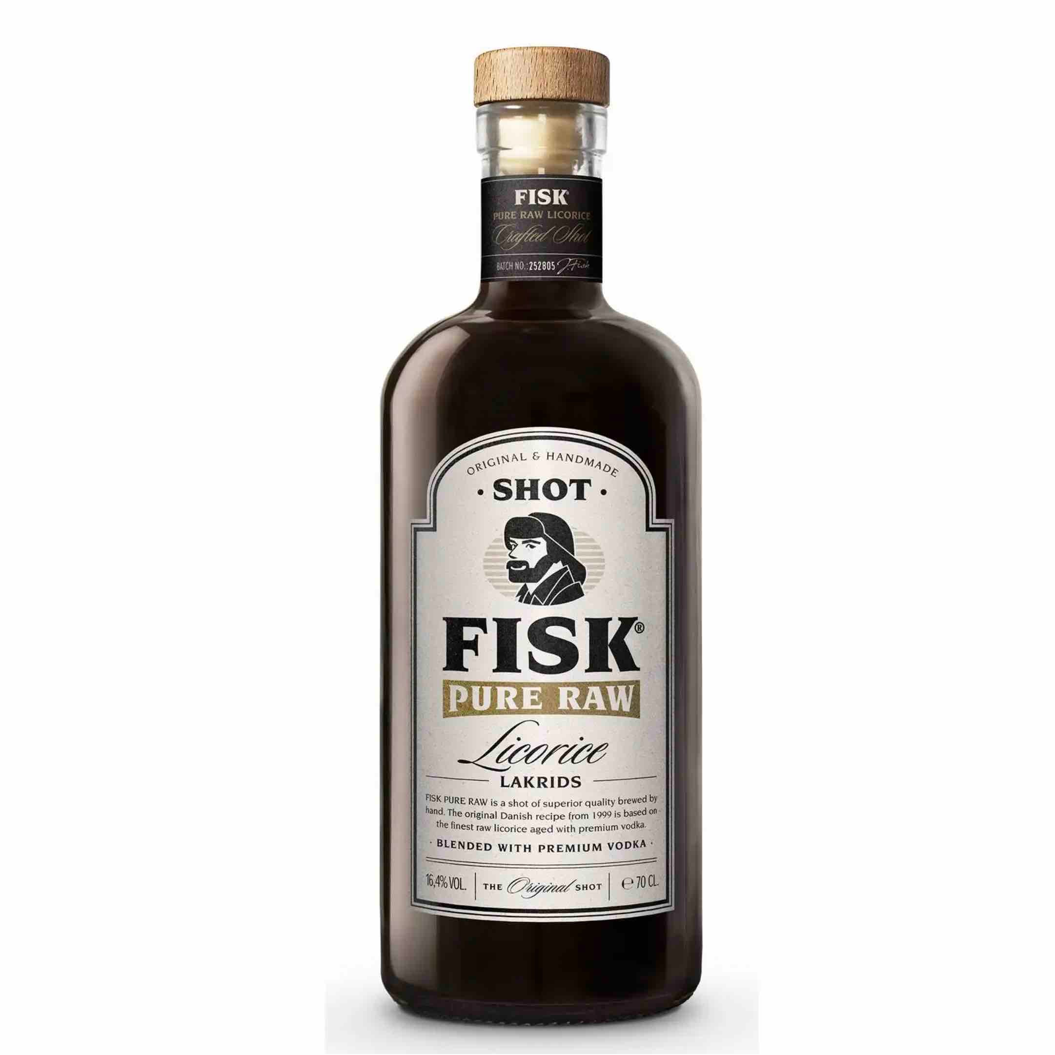 Fisk Raw Liquorice, 16,4%, 0,7L Lakritz online kaufen – Dropje lekker ...